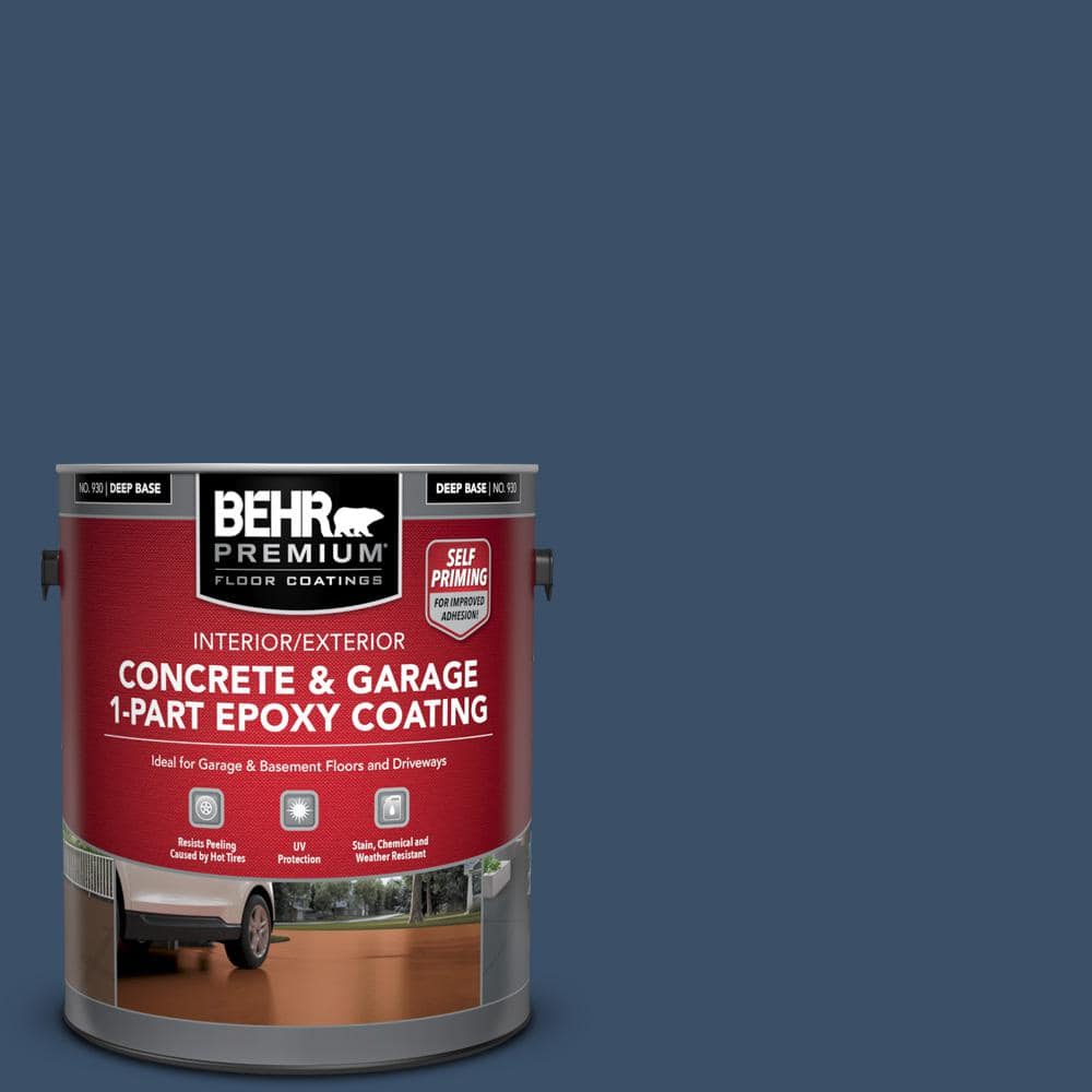 BEHR PREMIUM 1 gal. #M510-7 Inked Self-Priming 1-Part Epoxy Satin ...