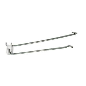 Azar Displays 10 in, Metal Wire Hook with attached Plastic Back (50 ...