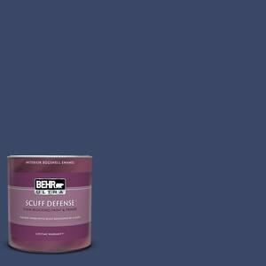 BEHR ULTRA 1 gal. #MQ5-14 Bon Nuit Satin Enamel Exterior Paint & Primer ...