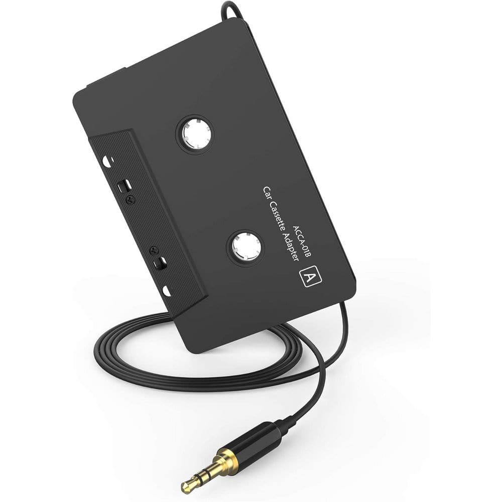 OBJLGEV Car Audio Cassette to Aux Adapter 3.5 mm Auxiliary Cable Tape ...