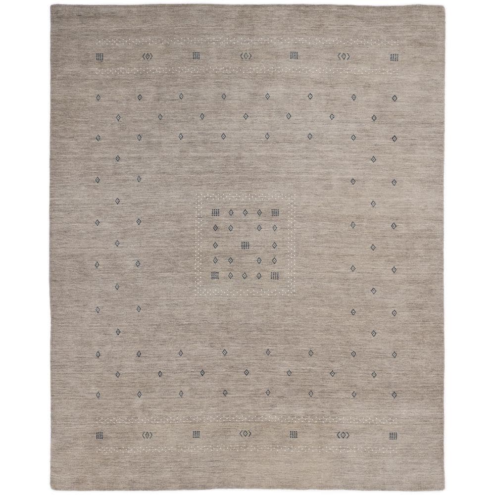 Solo Rugs Simi Brown 9 ft. x 12 ft. Tribal Indoor Area Rug S9417-09001200-TAUP - The Home Depot