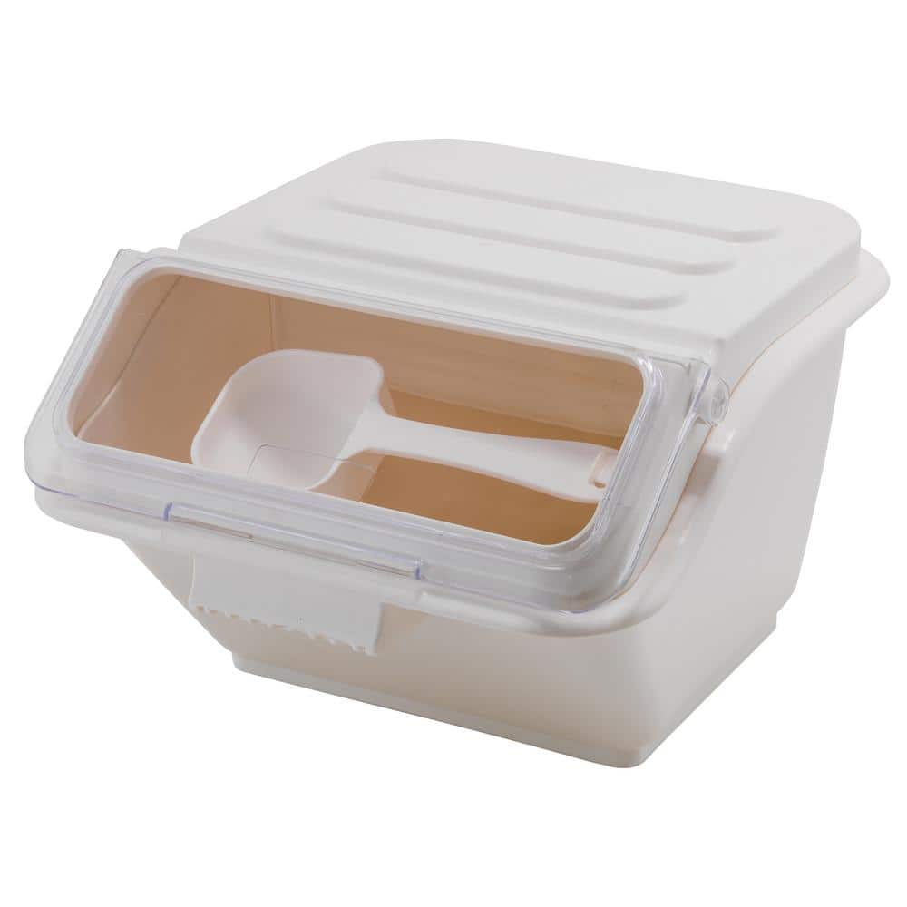 Winco 1-Piece Plastic Storage Bin IB-2S - The Home Depot