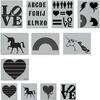 Stencil1 Pride & Equality Stencil Bundle S1_BDL_PRI_12 - The Home Depot