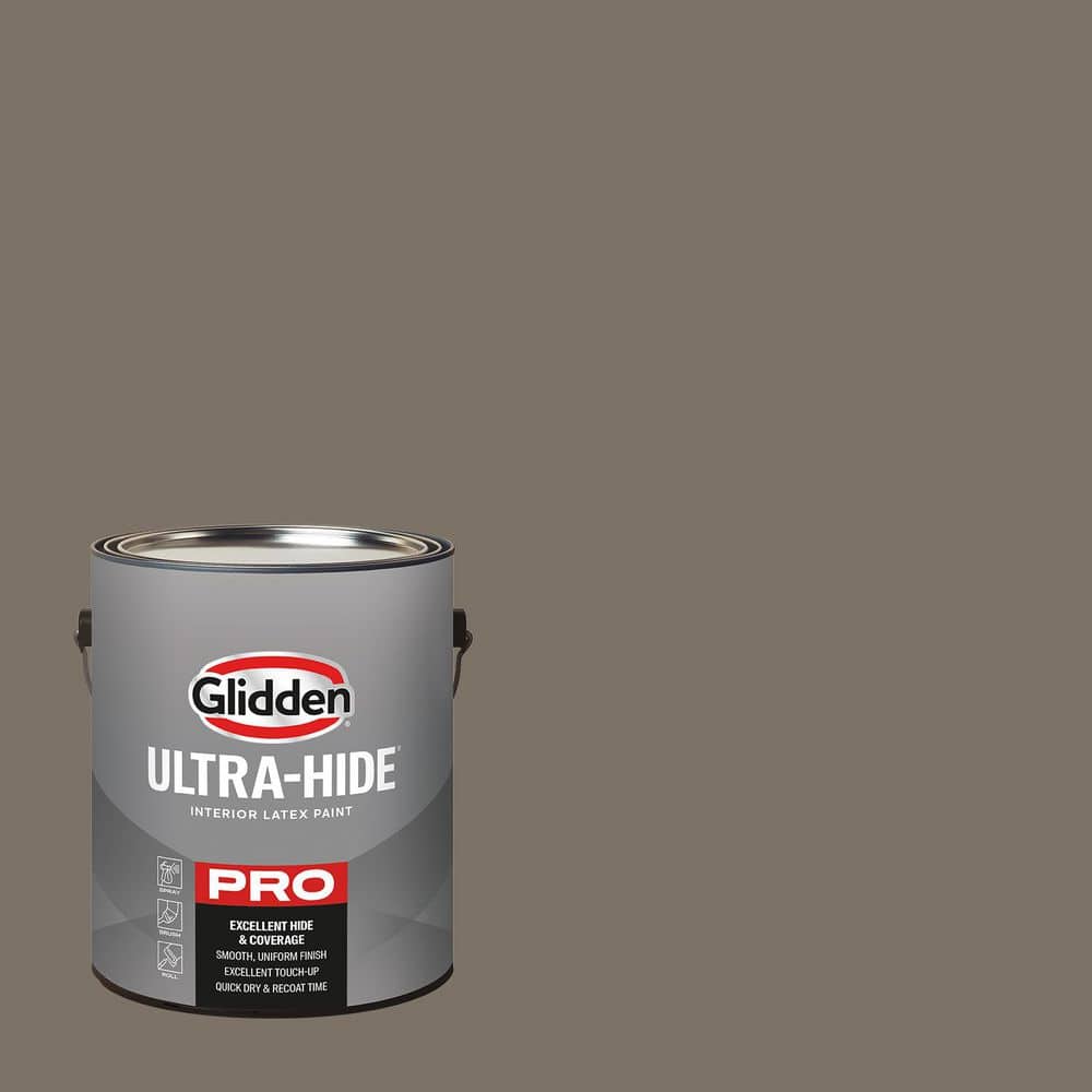 Glidden Ultra-Hide 1 gal. PPG1000-6 Thunderstruck Eggshell Interior ...