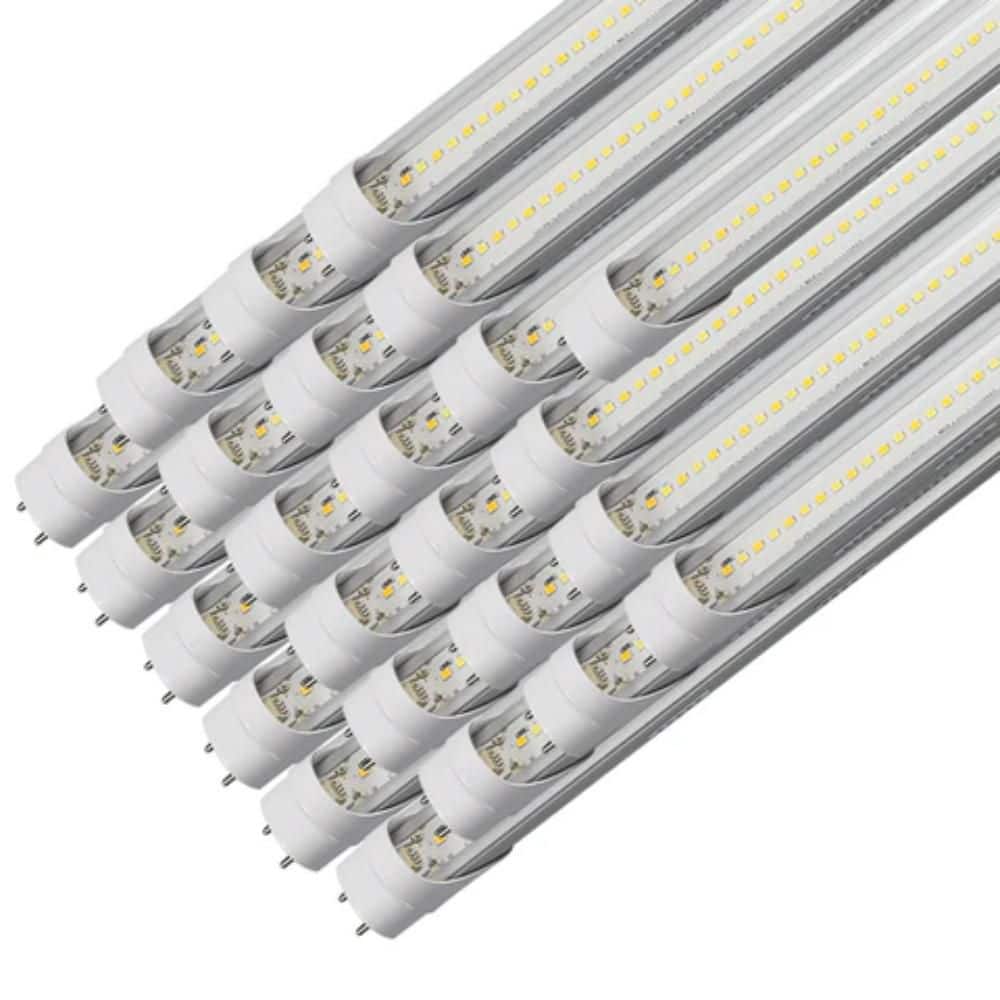 BEYOND LED TECHNOLOGY LED T8 Tube,Adj Watt 12W-22W,2750 Lm,Adj CCT ...