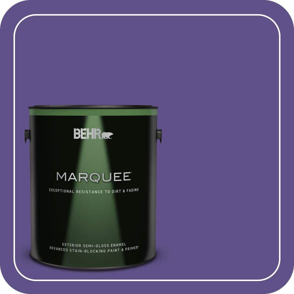 BEHR MARQUEE 1 gal. #P560-7 Kings Court Semi-Gloss Enamel Exterior ...