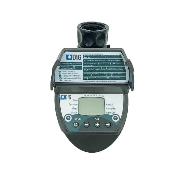 DIG Digital Hose Thread Watering Timer BO9DB - The Home Depot