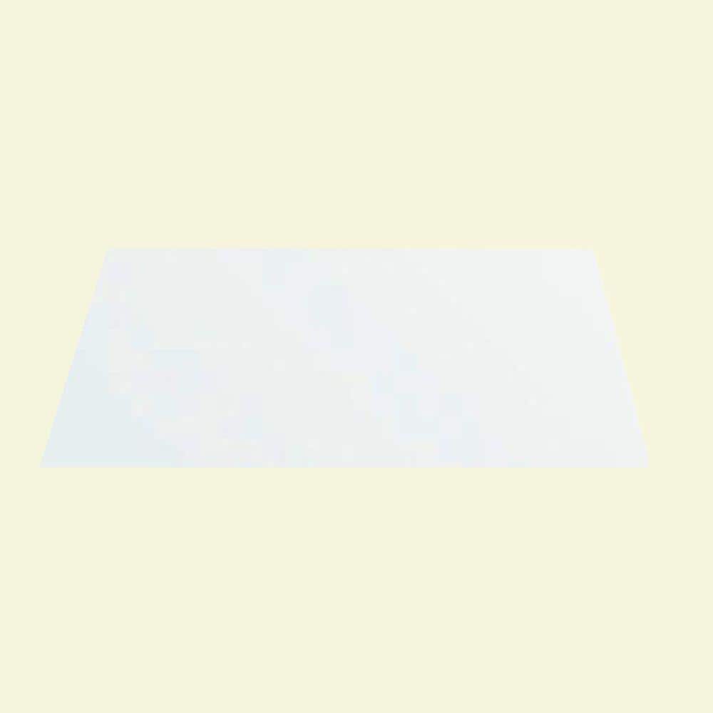 Eucatex 3/16 in. X 48 in. X 96 in. MDF White Thrifty Panel Board 143973 ...