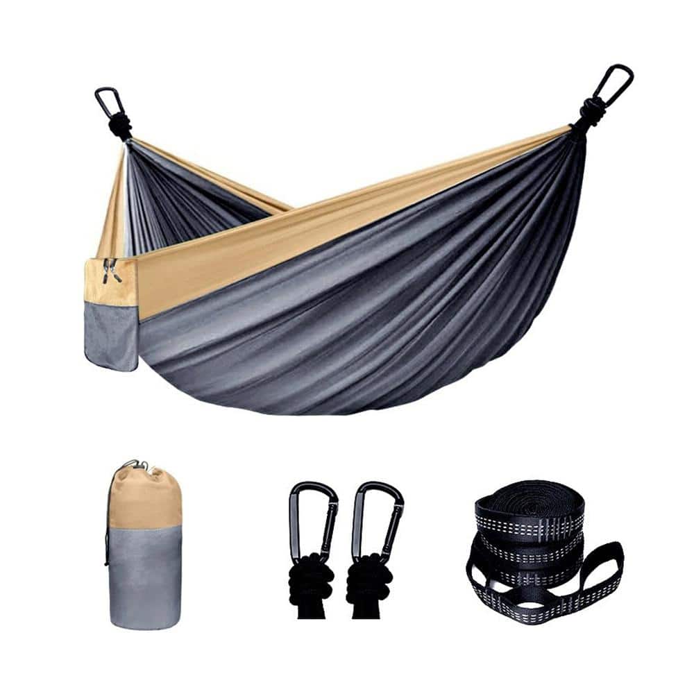 ITOPFOX 8.83 ft. Outdoor Portable Nylon Parachute Camping Hammock with ...