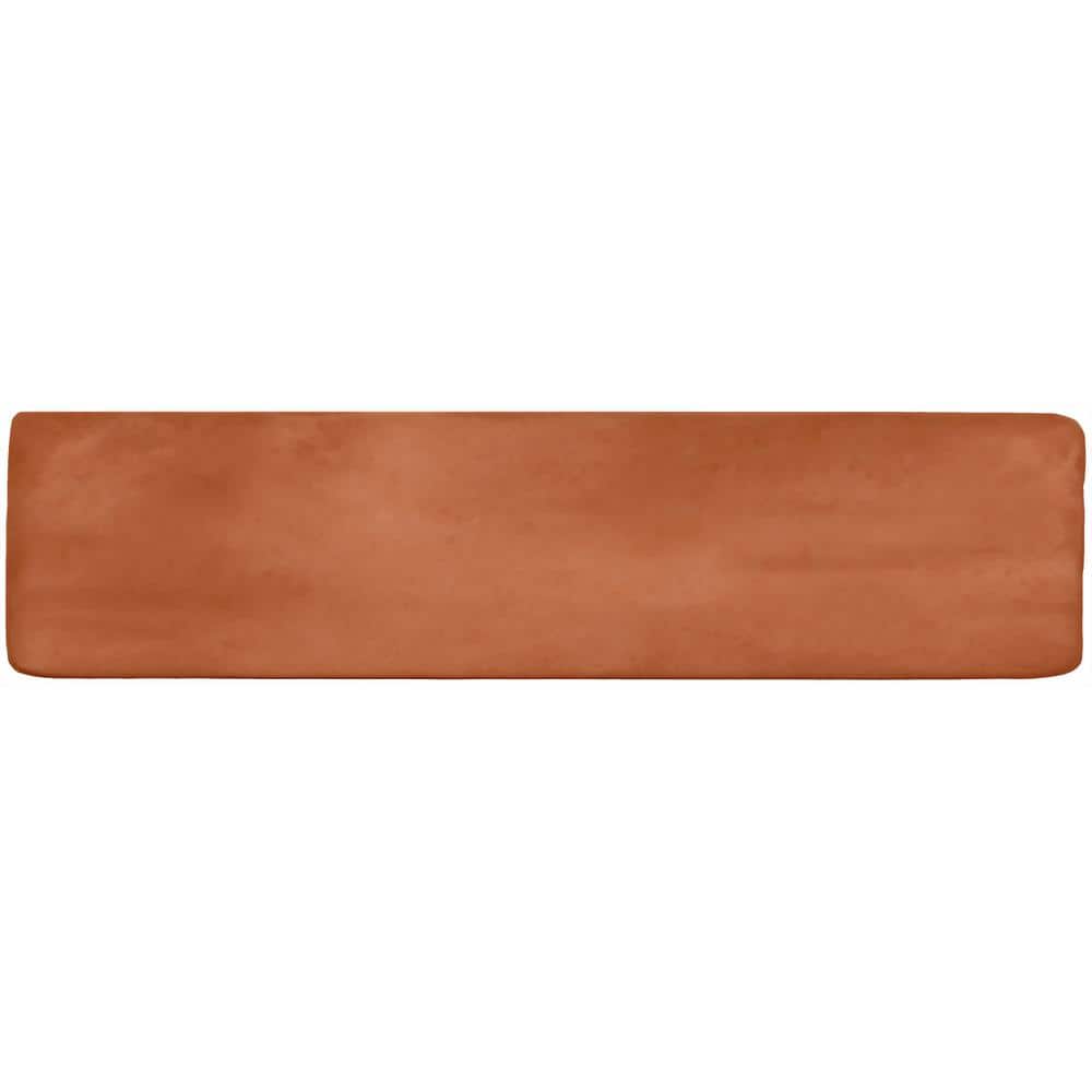 Daltile Artcrafted Cotto 3 in. x 12 in. Glazed Ceramic Wall Tile (10.12 ...