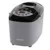 West Bend Hi-Rise Bread Gray Maker with 12-Preset Digital Controls ...