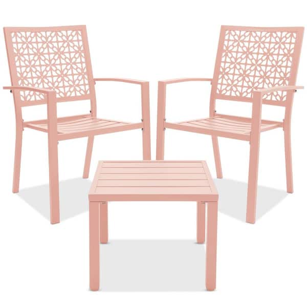Reviews for Best Choice Products Black 3-Piece Metal Outdoor Patio ...