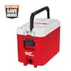 Milwaukee PACKOUT 10 in. Red 16 qt. Compact Cooler 48-22-8460 - The ...