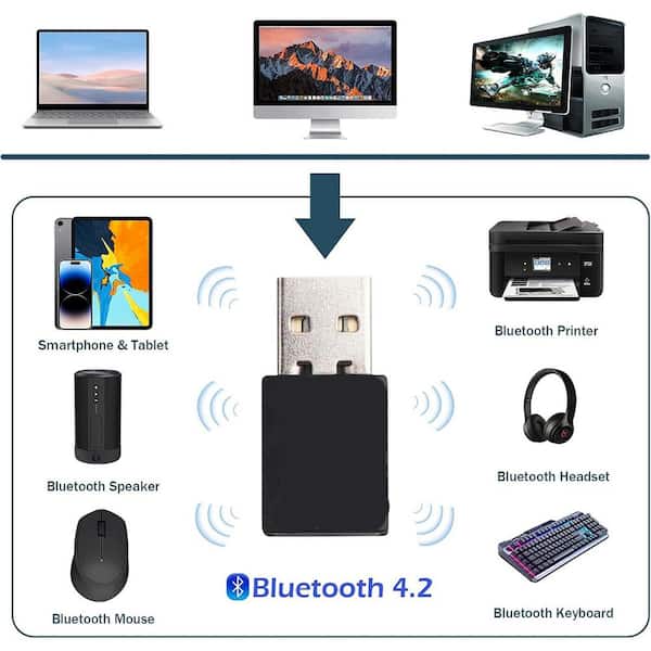 Bluetooth Usb Adapter Linksys USBBT100 – Class 1, Connect Up To 7 ...