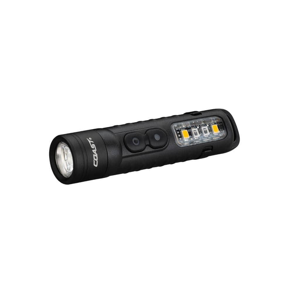 Coast KL30R 500 Lumen Rechargeable Battery LED UV Pocket Flashlight ...