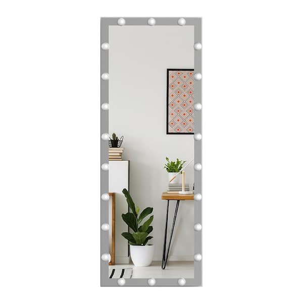 Hooseng Cactus 24 in. W x 63 in. H Rectangular Framed Wall Mounted ...
