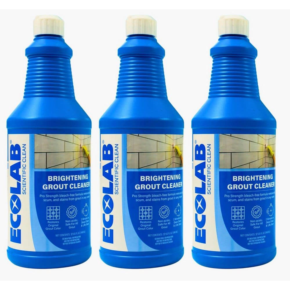 Reviews for ECOLAB 32 oz. Brightening Grout Cleaner, Acid-Free Pro ...