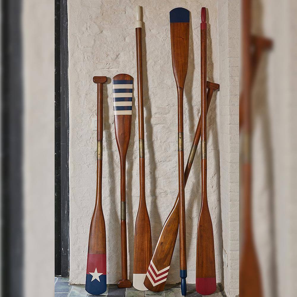 AUTHENTIC MODELS Emmaline in Red/Honey Distressed French Oar FE105 ...