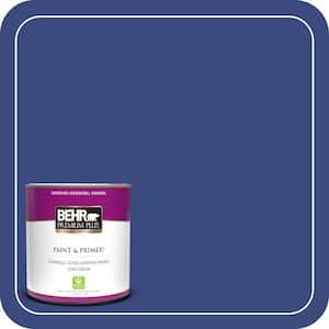 BEHR PREMIUM PLUS 1 gal. #P530-7 Tanzanite Eggshell Enamel Low Odor ...