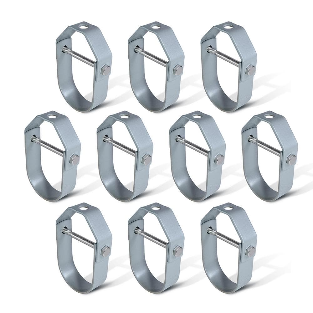 PLUMBFLEX 1 in. Clevis Hanger for Vertical Pipe Support in Standard ...