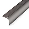 TrimMaster Satin Silver 8mm x 74 in. Aluminum Stair Nosing Floor ...