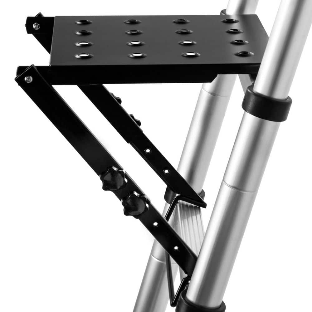 Helhom 3-Level Ladder Step and Work Platform, 400 lb. Extreme Heavy ...