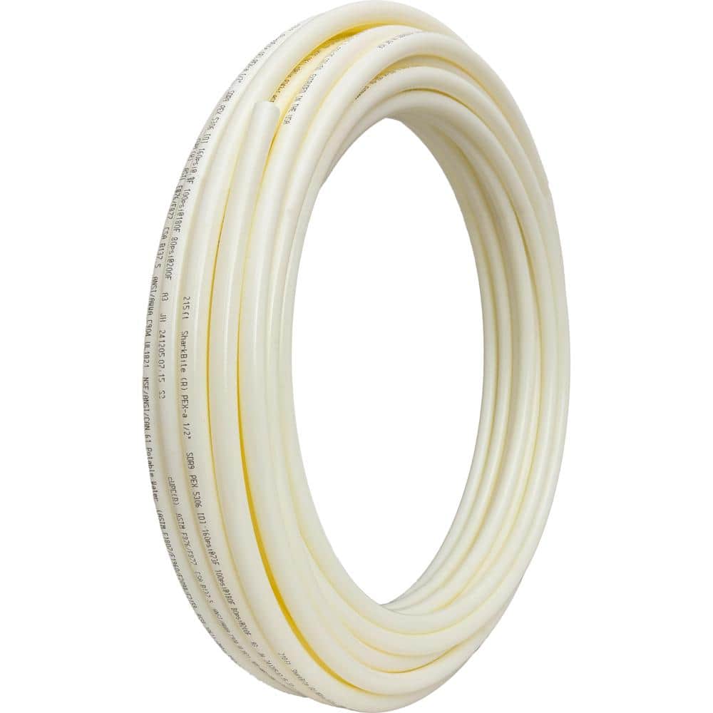 SharkBite 1/2in. X 100 ft. Coil White Pex-A Pipe UA60W100 - The Home Depot