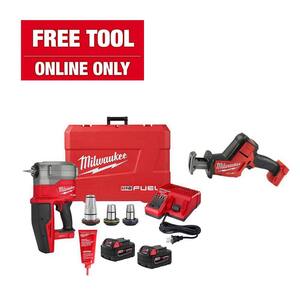 Milwaukee M18 Fuel 18-Volt Lithium-Ion Brushless Cordless 1/2 in. - 2 ...