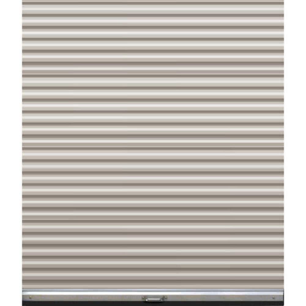 Clopay Roll-Up 6 ft. x 7 ft. Non-Insulated Light Stone Garage Door ...