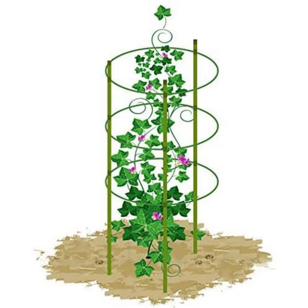 Mr.Garden Mini Trellis 7 in.Dia x8.1 in.Dia x9 in.Dia x29.5 in. H for ...