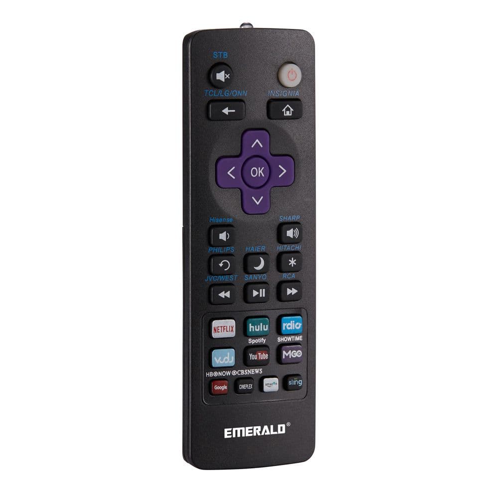 Emerald Replacement Remote Control for Roku-TV, Compatible for TCL Roku ...