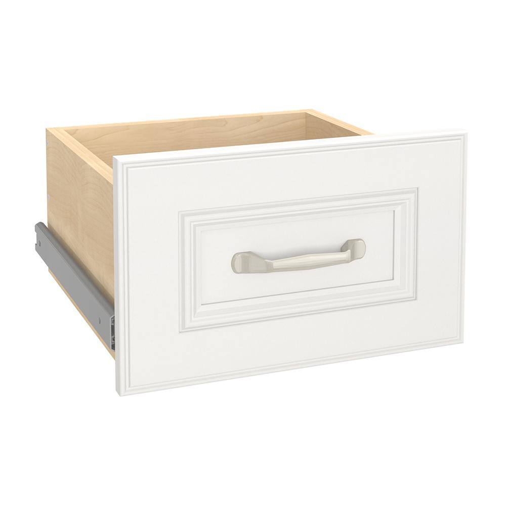 Reviews for ClosetMaid Impressions 13 in. W x 9 in. H White Wood Drawer ...