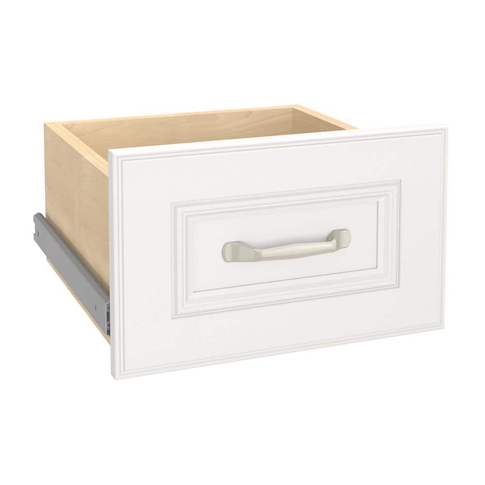 Reviews for ClosetMaid Impressions 13 in. W x 9 in. H White Wood Drawer ...