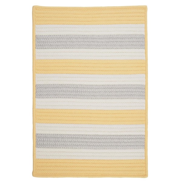 Home Decorators Collection Baxter Yellow Shimmer 4 ft. x 6 ft. Braided ... Home Decorators Collection Baxter Yellow Shimmer 4 ft. x 6 ft. Braided ...