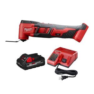 Milwaukee M18 18V Lithium-Ion Cordless Oscillating Multi-Tool W/ M18 ...