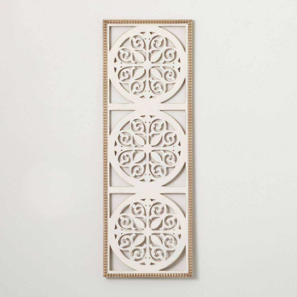 SULLIVANS 45.25 in. Framed Medallion Decorative Sign, Wood N2907 - The ...