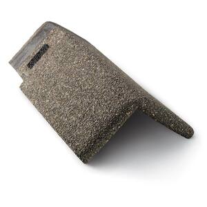 GAF TimberCrest 10 in. W Birchwood Bullnose Hip and Ridge Shingle (20 ...