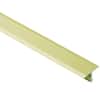 Schluter Reno-T Satin Brass Anodized Aluminum 1 in. x 8 ft. 2-1/2 in ...