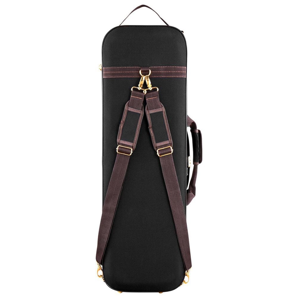 SKYSHALO Violin Case Built-in Hygrometer Lightweight Travel Carrying ...