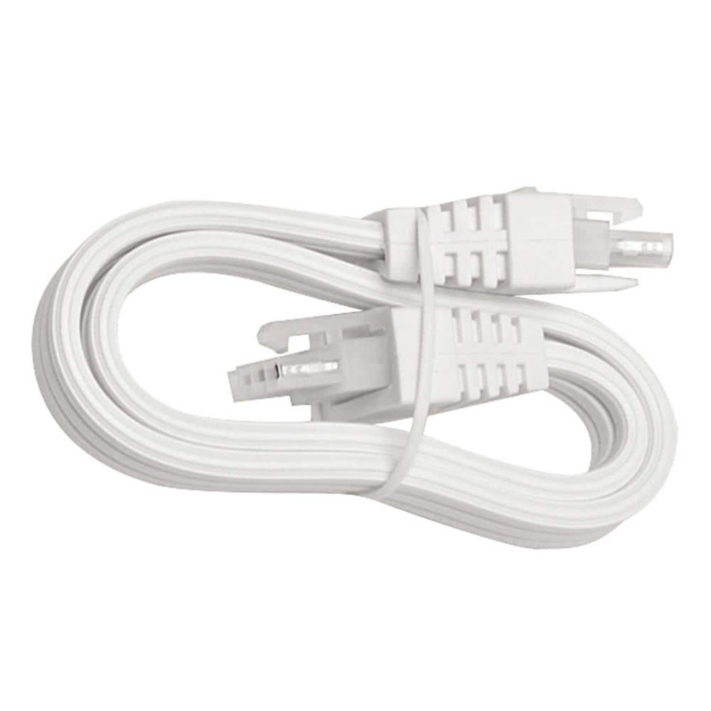 AFX Vera White LED Power Cord Undercabinet VRAC12WH - The Home Depot