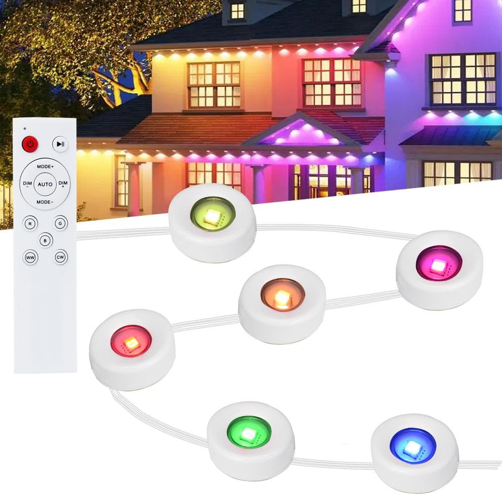 Reviews for WYZM 108-Light Indoor/Outdoor 150 ft.Plug-in Integrated LED ...