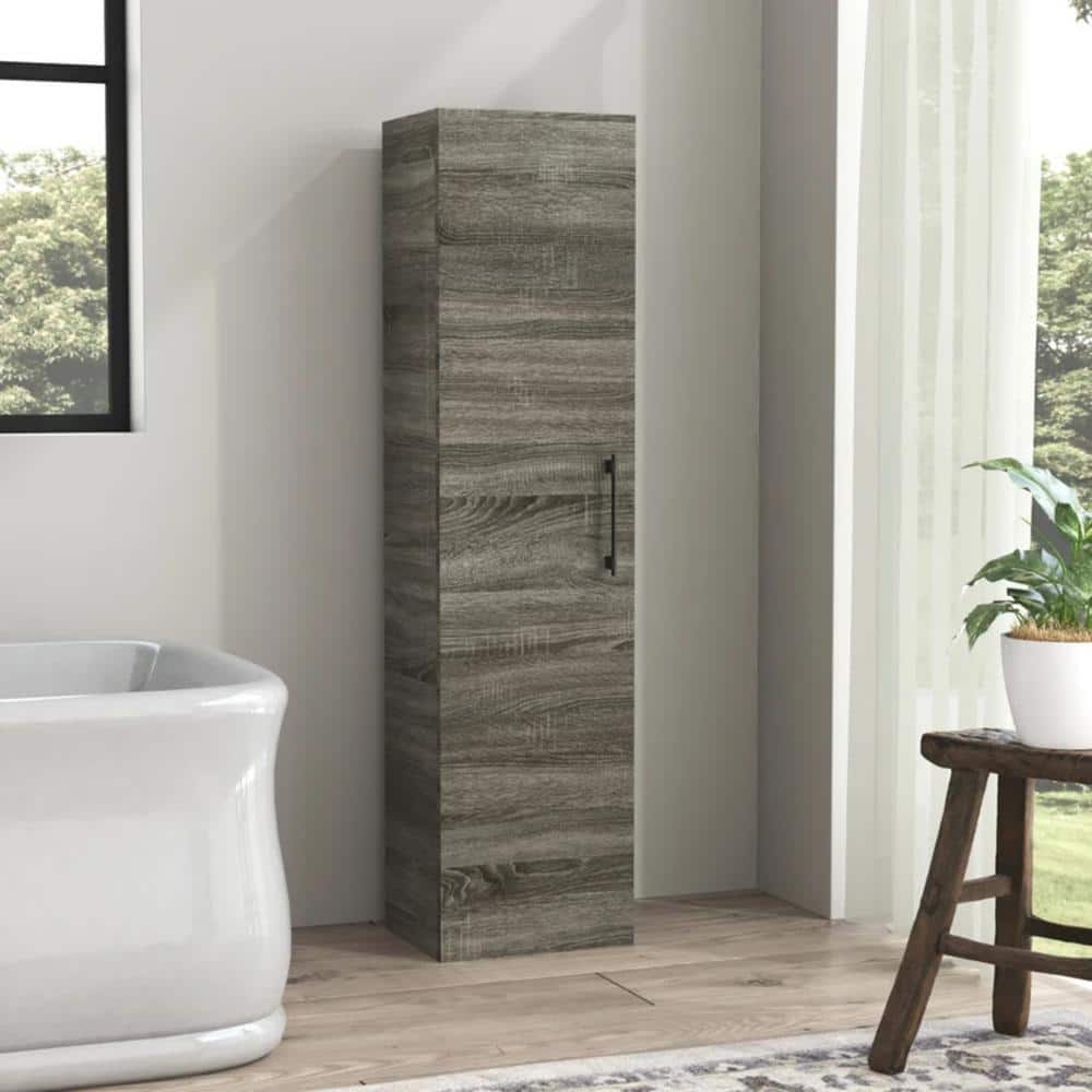 Cutler Kitchen and Bath Kato 15 in. W x 12 in. D x 48 in. H Wall ...