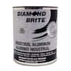 Diamond Brite Paint 1 qt. Industrial Aluminum Paint 46000-4 - The Home ...