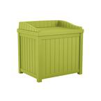 Suncast 22 Gal. Green Small Storage Seat Deck Box SS1000GD