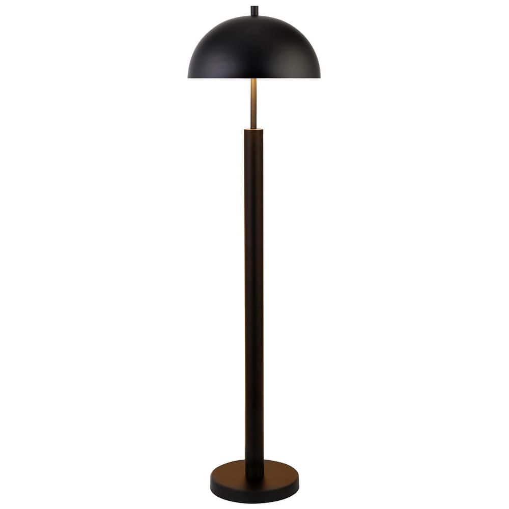 Meyer&Cross York 58 in. Blackened Bronze Floor Lamp FL1766 - The Home Depot