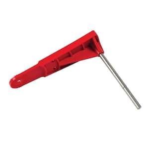 Brady Prinzing Small Ball Valve Lockout BS07A-RD - The Home Depot