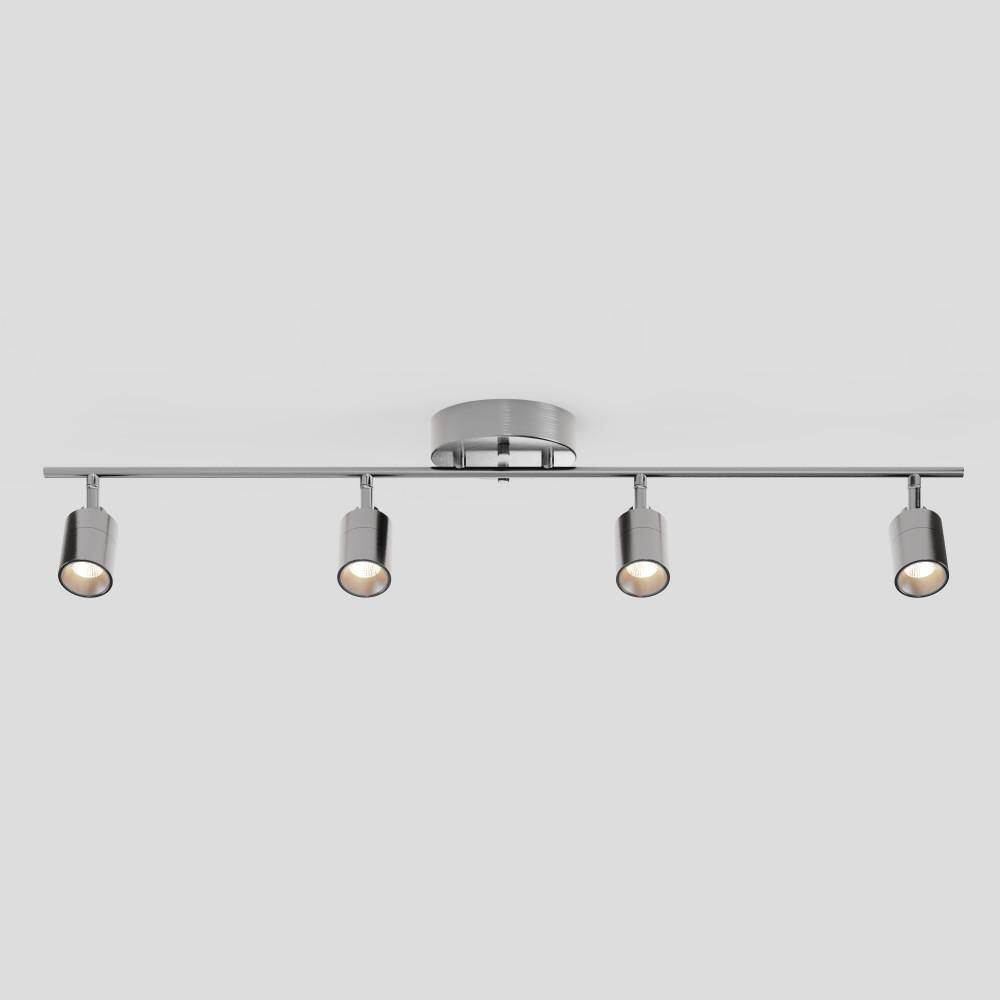 Vidalite Shura Brushed Nickel Integrated LED Fixed Track Light ...