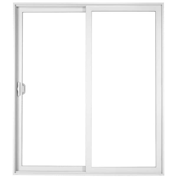 Milgard Windows & Doors 72 in. x 80 in. Vinyl Right-Hand Sliding Patio ...