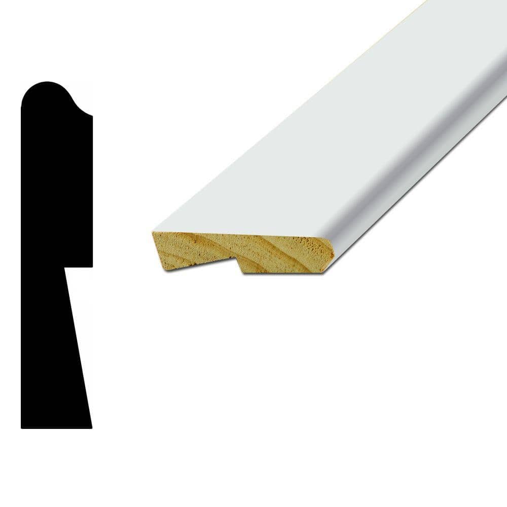 American Wood Moulding WM1193 11/16 in. x 3-1/4 in. Primed Finger ...