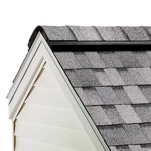 Owens Corning ProEdge Onyx Black Algae Resistant Hip and Ridge Roofing ...